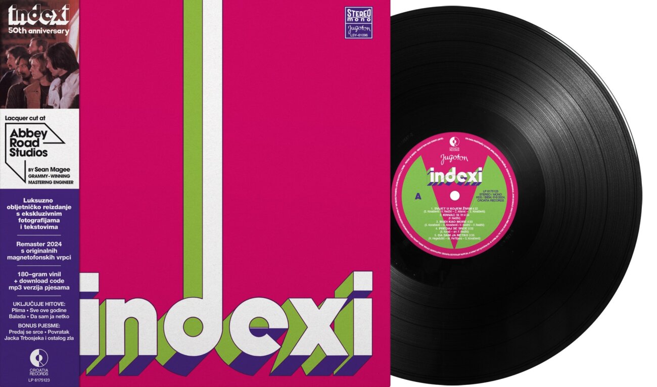 U PRODAJI JUBILARNO REIZDANJE ALBUMA “INDEXI”
